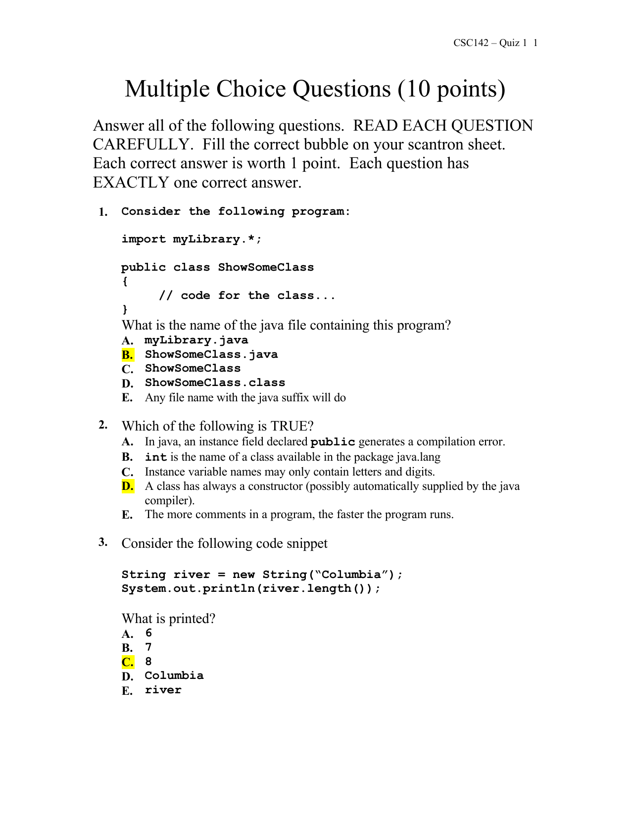 Application Multiple Choice Questions Application Multiple Choice Questions